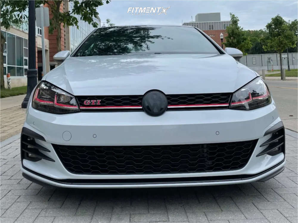 2018 Volkswagen GTI Autobahn with 19x8.5 Rotiform Tuf-r and Michelin ...
