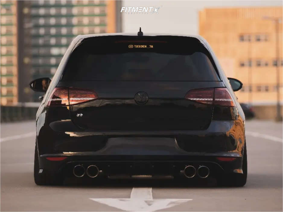 2016 Volkswagen Golf R Base with 20x8.5 BC Forged HCA382 and Hankook ...