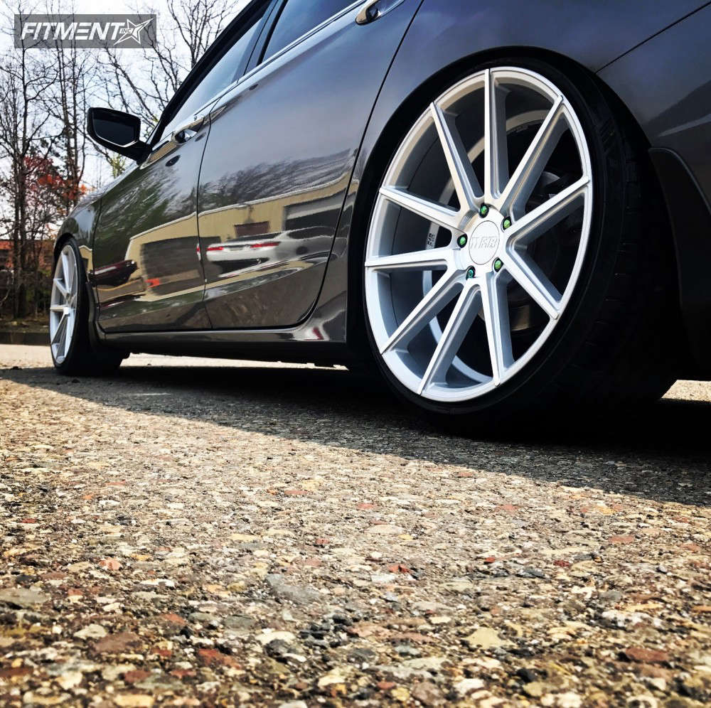 2014 Honda Accord LX with 20x8.5 F1R F27 and Lexani 235x35 on Coilovers ...
