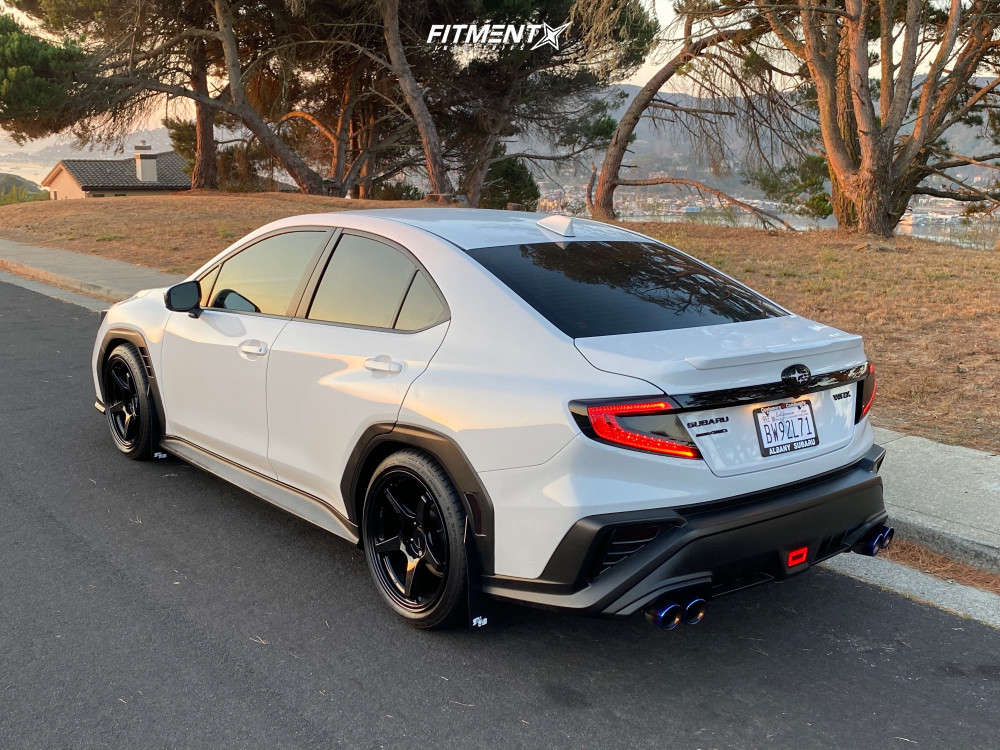 2022 Subaru WRX Premium with 18x9.5 Enkei Ts-5 and Dunlop 255x40 on ...
