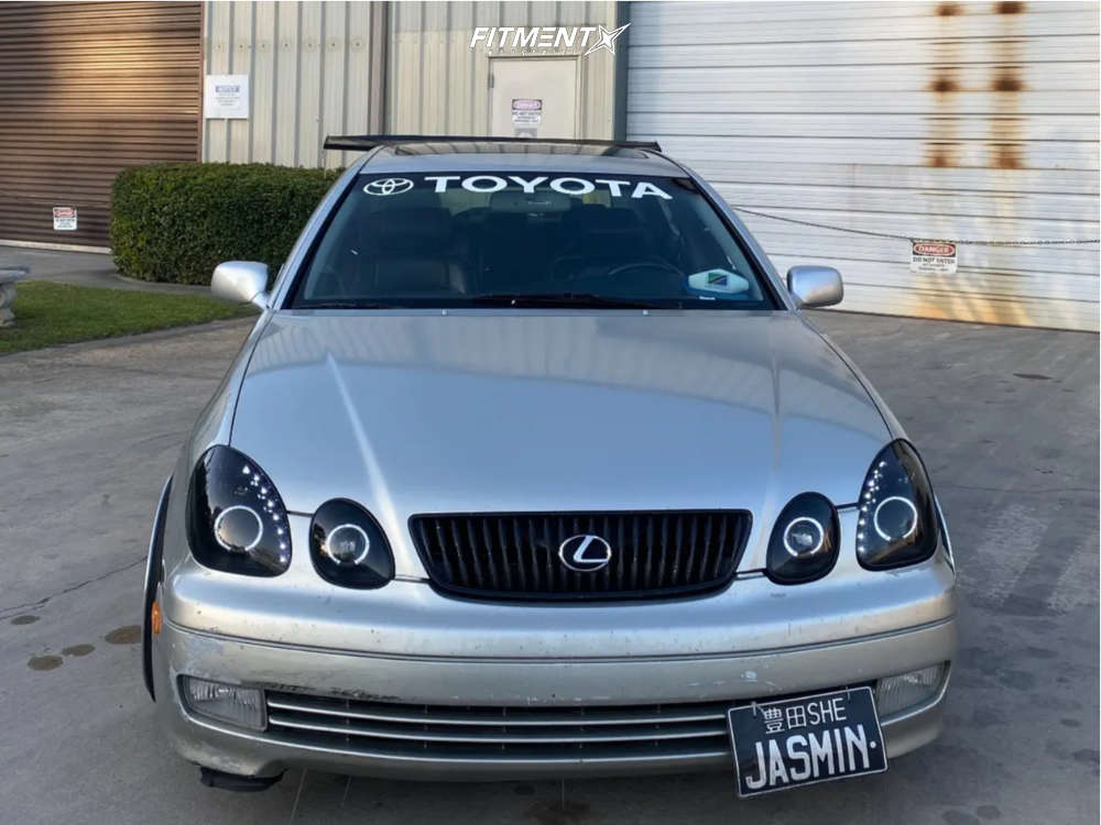 2002 Lexus GS300 Base with 19x9.5 Aodhan Ds02 and Michelin 235x35 on ...