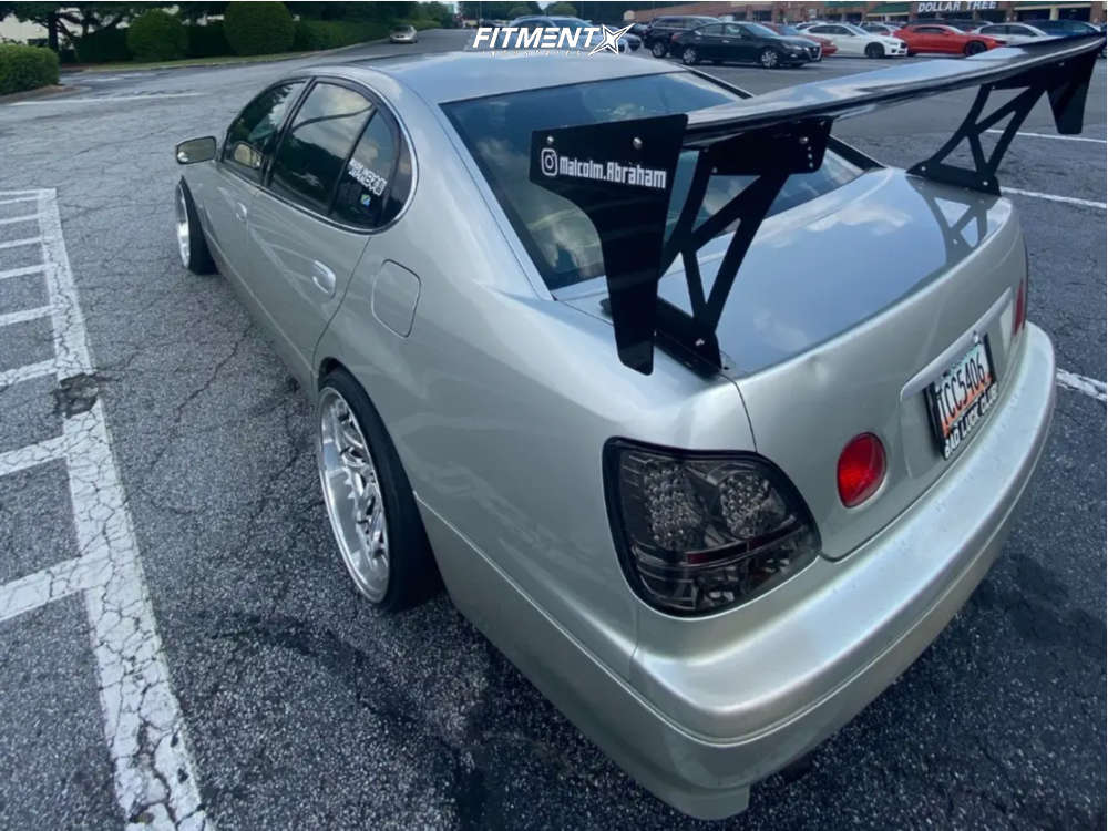 2002 Lexus GS300 Base with 19x9.5 Aodhan Ds02 and Michelin 235x35 on ...