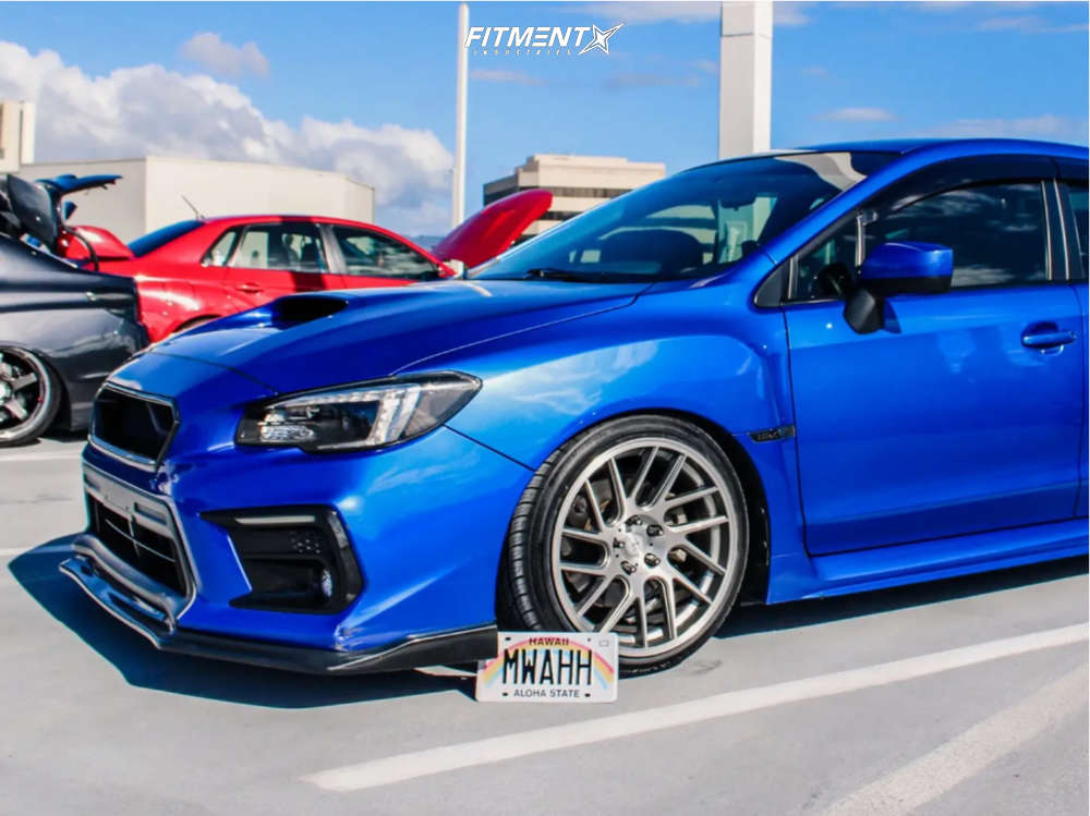 2018 Subaru WRX Limited with 18x9.5 Anovia Elder and Vercelli 225x40 on ...