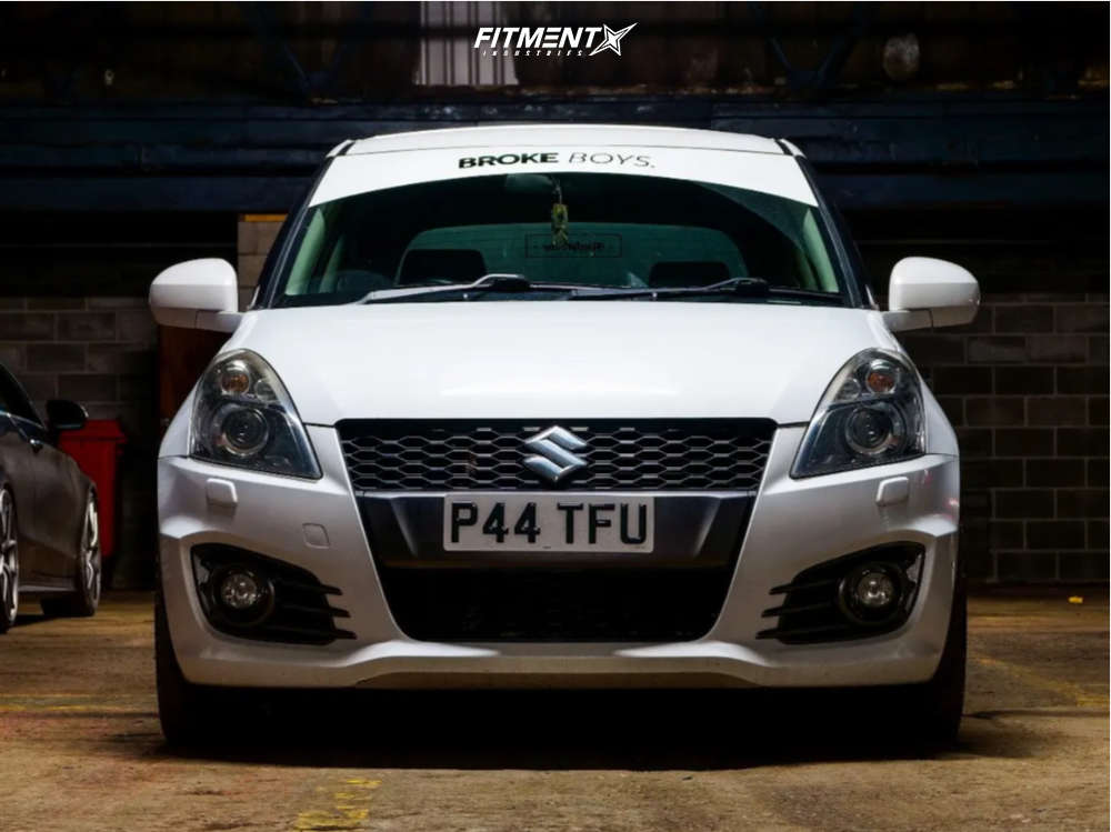 2014 Suzuki Swift Sport Base with 17x7.5 Sparco Terra and Nankang ...