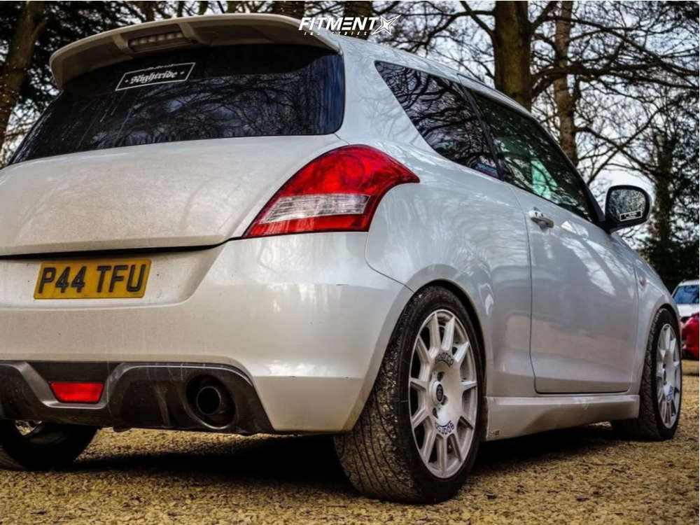 2014 Suzuki Swift Sport Base with 17x7.5 Sparco Terra and Nankang ...