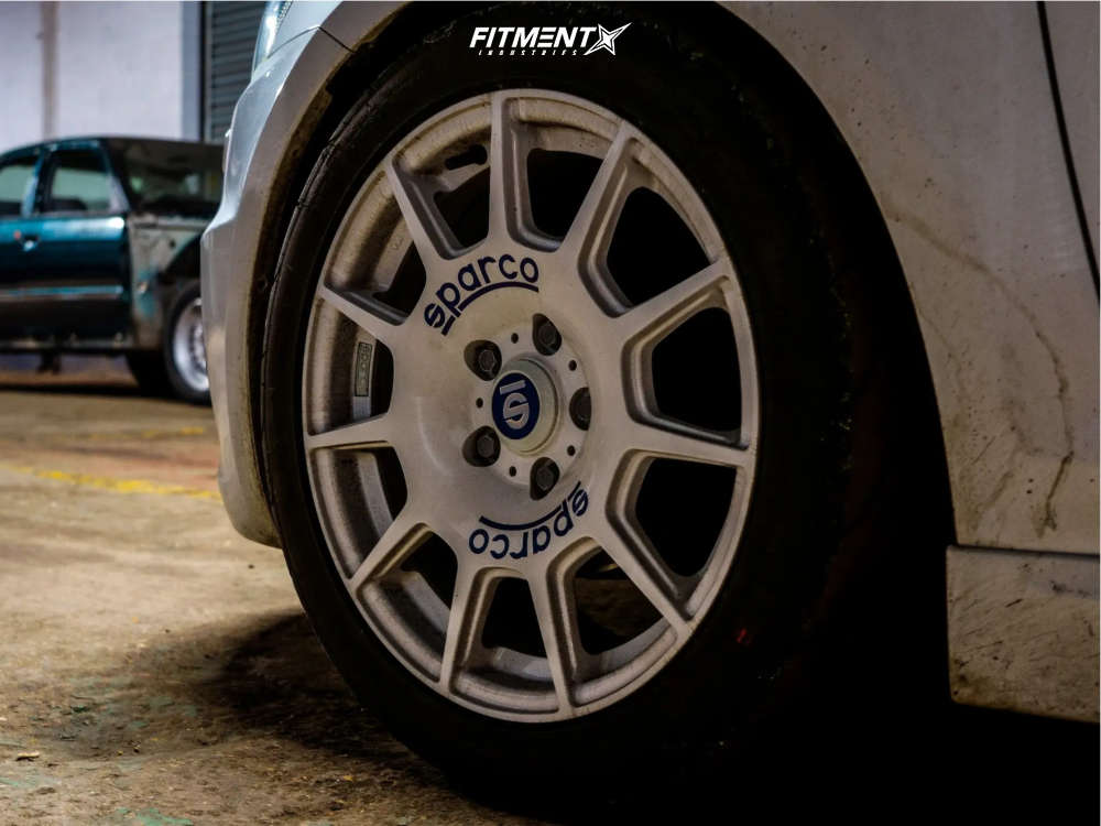 2014 Suzuki Swift Sport Base with 17x7.5 Sparco Terra and Nankang ...