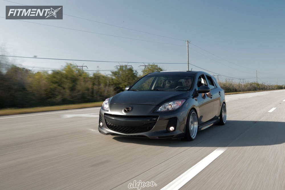 2012 Mazda 3 Sport GT with 18x8.5 ESR Sr02 and Achilles 215x35 on ...