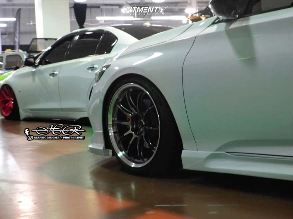 2022 Honda Accord Sport with 19x9.5 Work Emotion Zr10 and Michelin ...