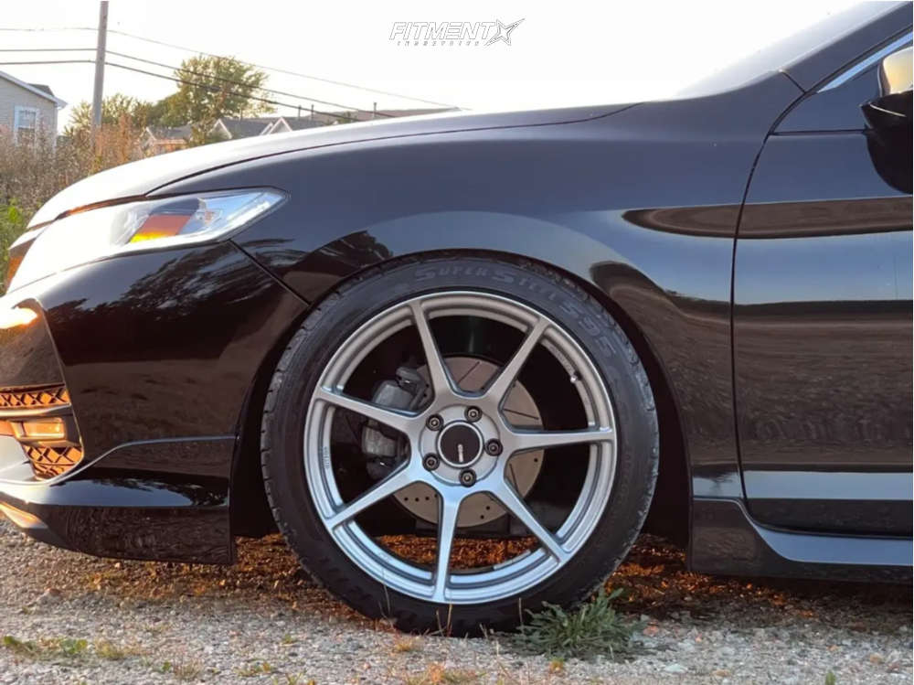 2016 Honda Accord EX-L with 19x9.5 Enkei Tfr and Federal 245x40 on ...