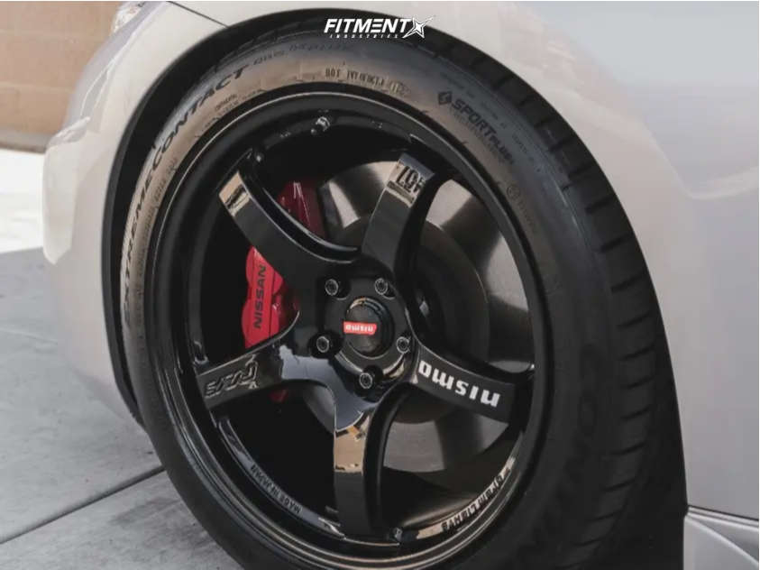 2020 Nissan 370Z Sport with 19x9.5 Gram Lights 57cr and Continental ...