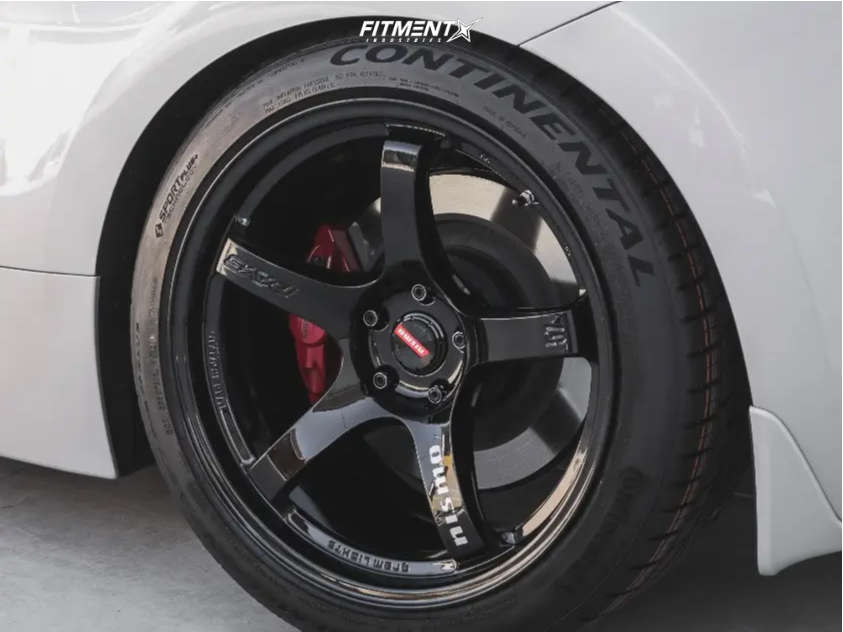 2020 Nissan 370Z Sport with 19x9.5 Gram Lights 57cr and Continental ...
