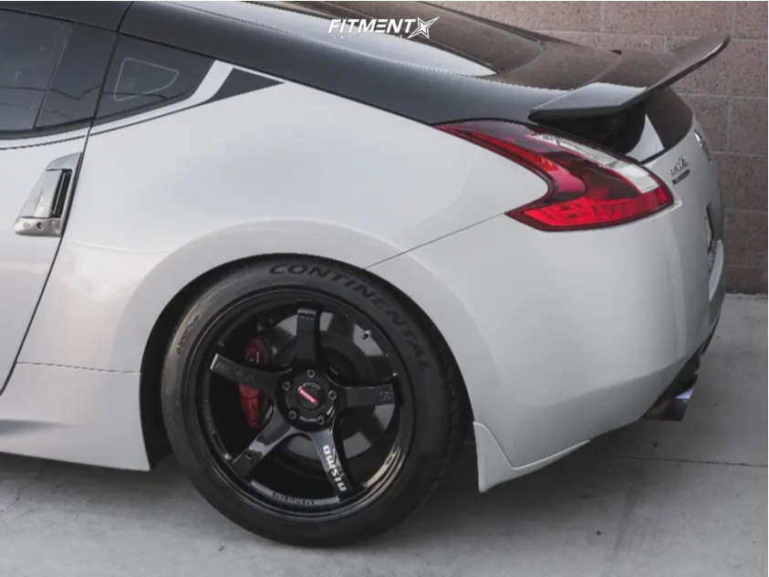 2020 Nissan 370Z Sport with 19x9.5 Gram Lights 57cr and Continental ...