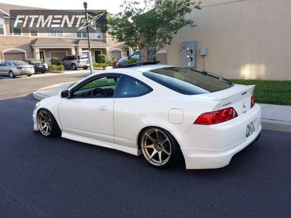 2006 Acura RSX Type-S with 17x9.5 MB Wheels Battles and Nankang 215x40 ...