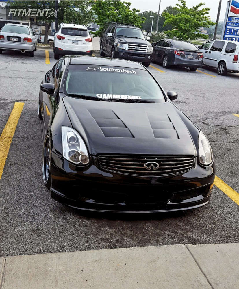 2006 INFINITI G35 Base with 19x9.5 Zedd Slt and Accelera 225x40 on ...