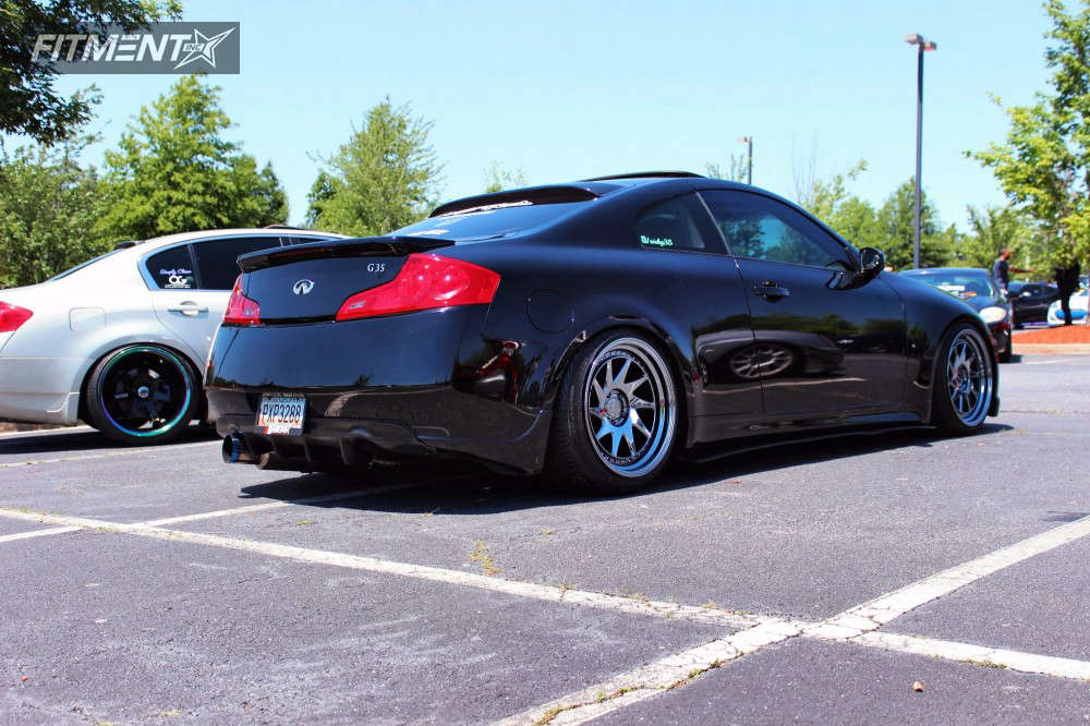 2006 INFINITI G35 Base with 19x9.5 Zedd Slt and Accelera 225x40 on ...