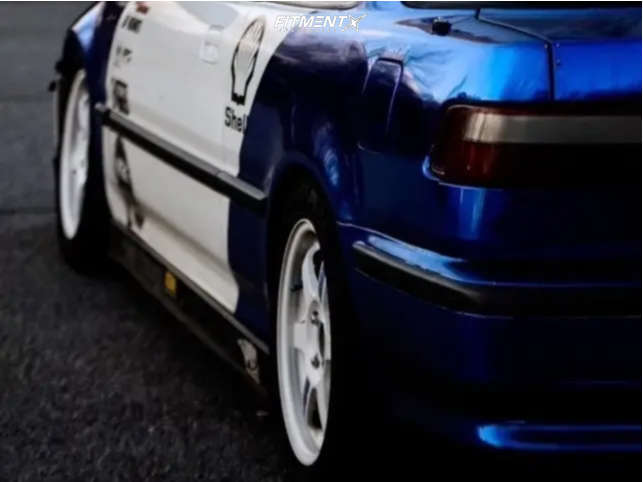 1990 Acura Integra GS with 15x7 Volk Te37 Sonic and Kumho 205x50 on ...