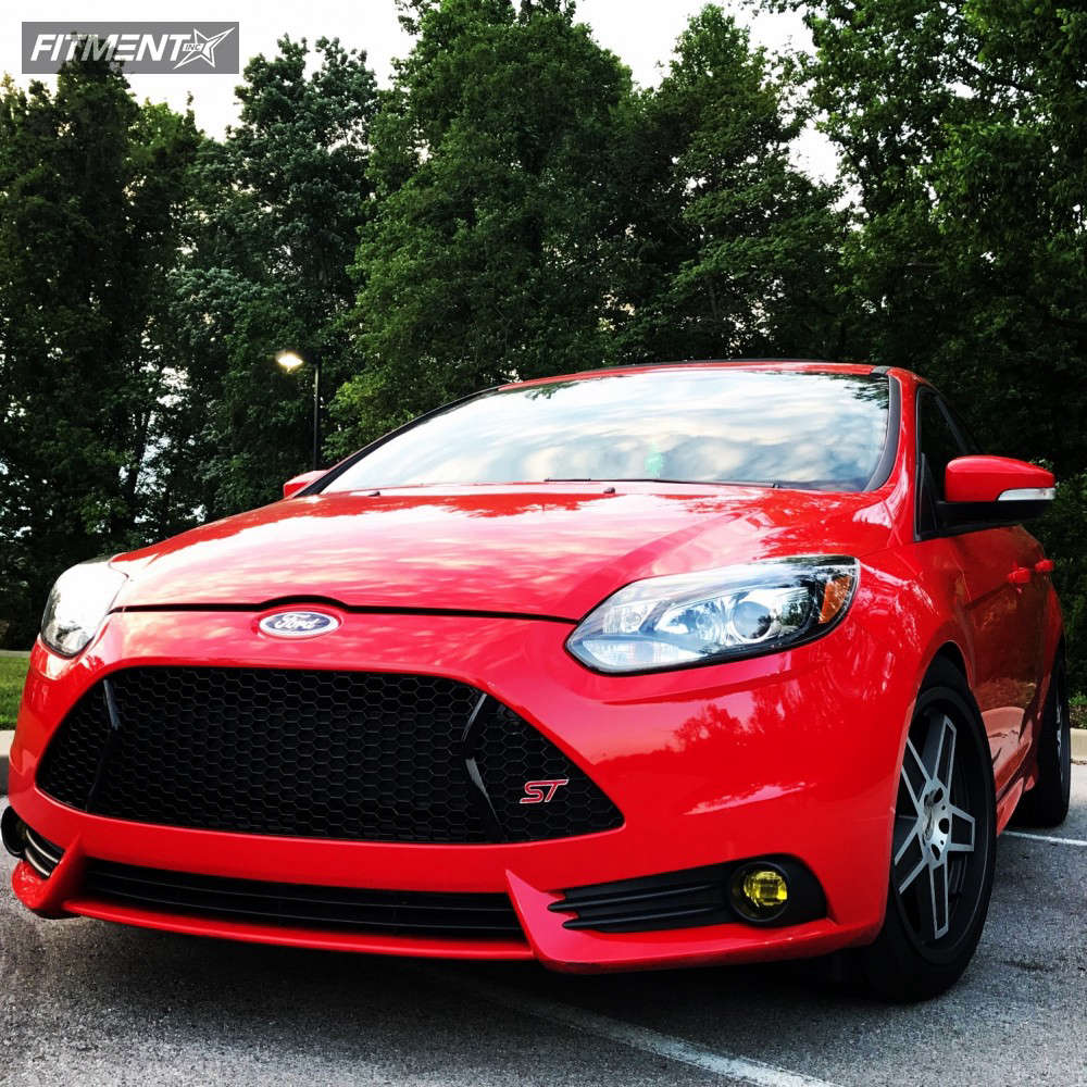 2013 Ford Focus ST with 18x8.5 TSW Camber and Pirelli 235x40 on ...