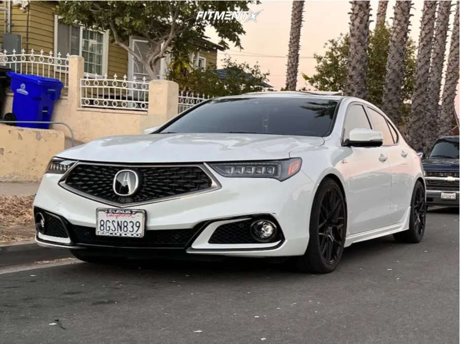 2019 Acura TLX Base with 19x8.5 Rohana Rfx10 and Goodyear 235x45 on ...