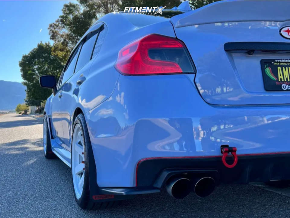 2015 Subaru WRX Limited with 18x9.5 AVID1 Av6 and General 265x40 on ...