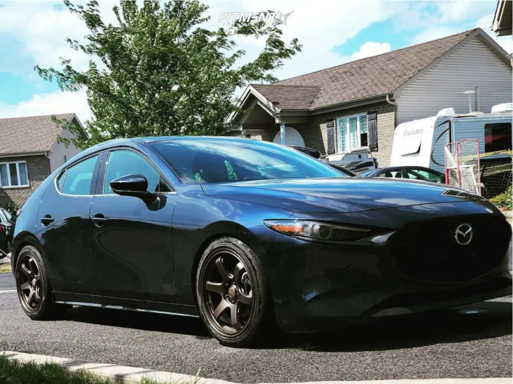 2021 Mazda 3 Sport GT with 18x8.5 Superspeed Rf06rr and Bridgestone ...