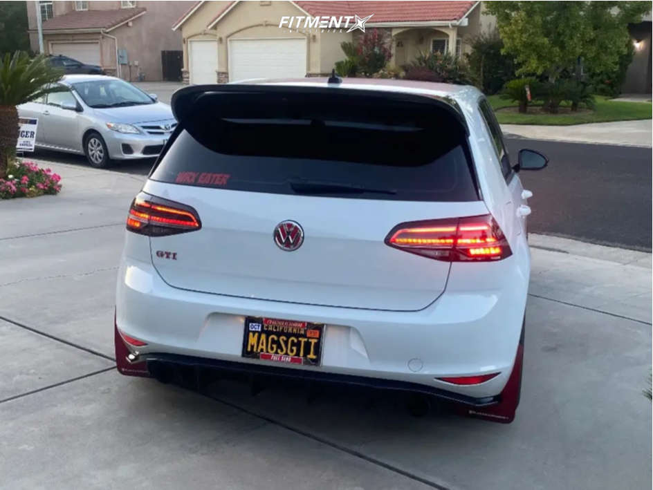 2017 Volkswagen GTI Sport with 18x8.5 Neuspeed RSe10 and Continental ...