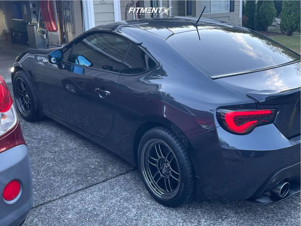 2014 Scion FR-S Base with 17x9 Enkei Rpf1 and Continental 245x40 on Stock Suspension | 2406662 ...