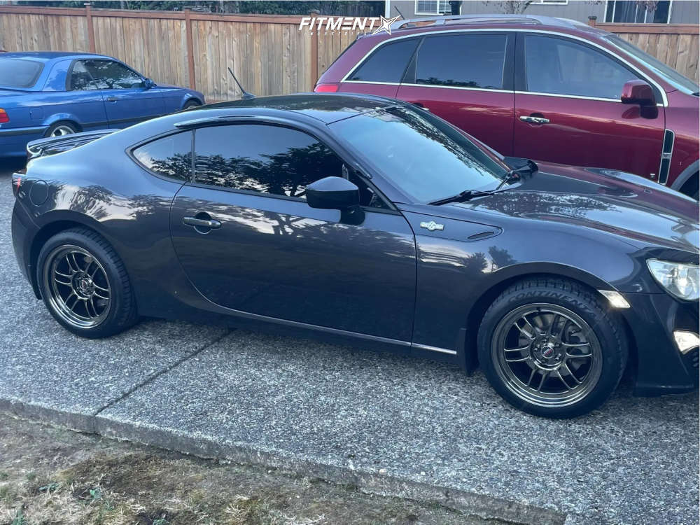 2014 Scion FR-S Base with 17x9 Enkei Rpf1 and Continental 245x40 on ...