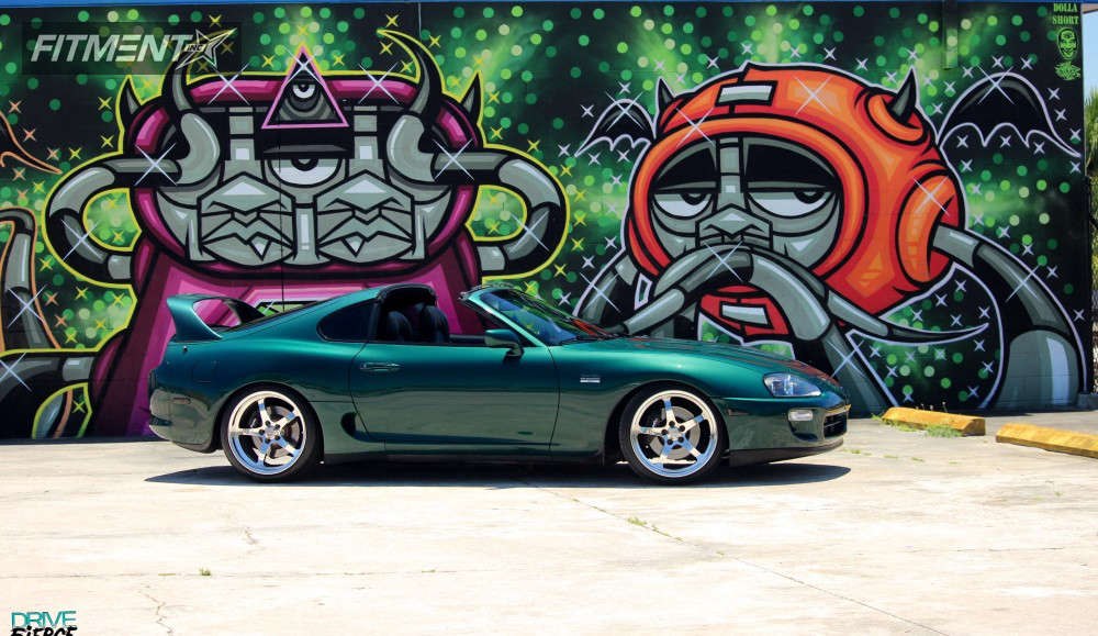 1997 Toyota Supra Base with 19x10.5 CCW Sp500 and Hankook 275x35 on ...