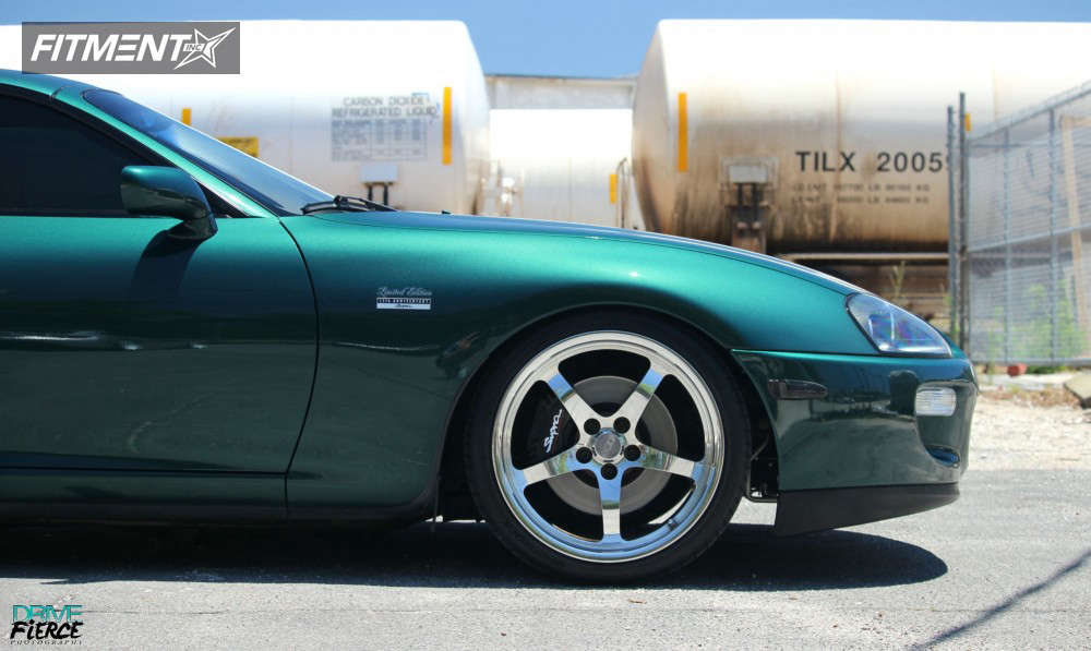 1997 Toyota Supra Base with 19x10.5 CCW Sp500 and Hankook 275x35 on ...