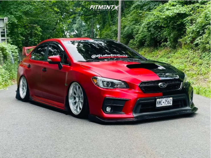 2018 Subaru WRX Limited with 18x9.5 ESR Cs12 and Firestone 225x40 on ...