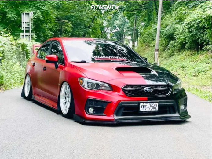 2018 Subaru WRX Limited with 18x9.5 ESR Cs12 and Firestone 225x40 on ...