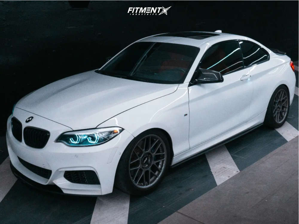 2018 BMW M240i XDrive Base with 18x8.5 Apex Arc-8 and Firestone 245x40 ...