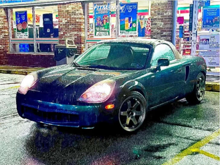2001 Toyota MR2 Spyder Base with 17x8 AVID1 Av6 and Michelin 205x40 on ...