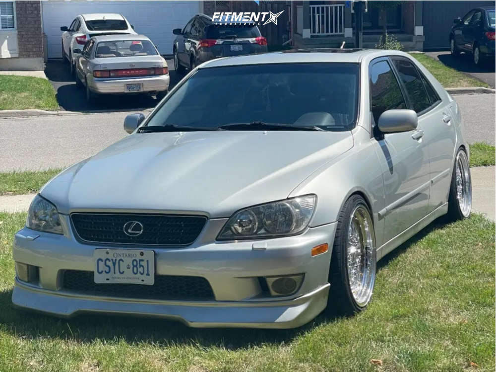 2005 Lexus IS300 Base with 18x9.5 ESM 002r and Vercelli 235x40 on ...