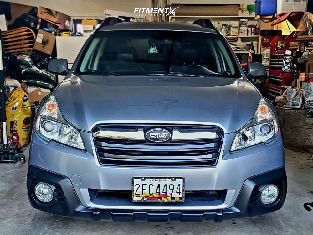 2013 Subaru Outback 2.5i Limited with 18x8.5 AVID1 Av6 and Continental ...