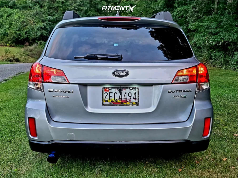 2013 Subaru Outback 2.5i Limited with 18x8.5 AVID1 Av6 and Continental ...