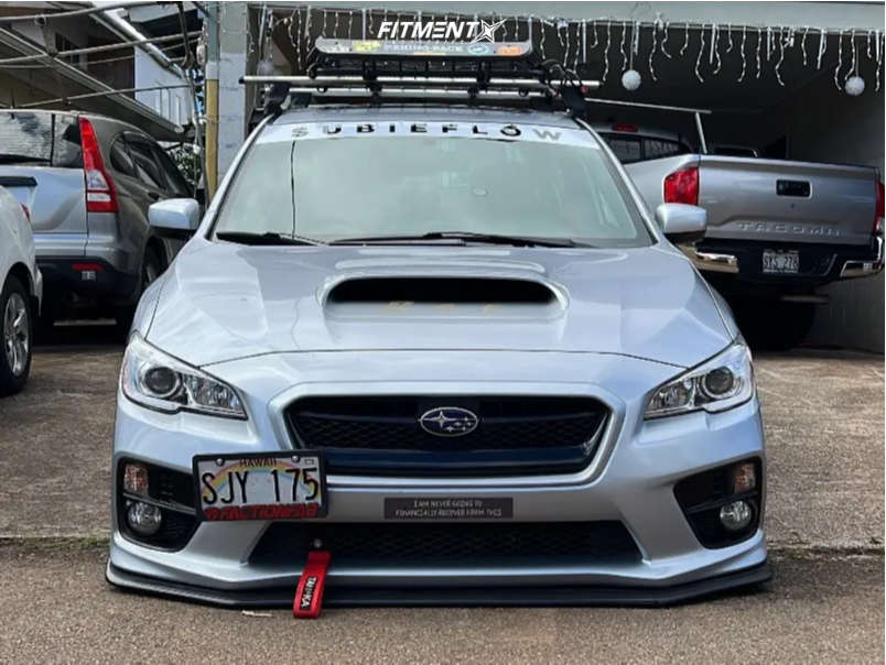 2015 Subaru WRX Premium with 18x8.5 Aodhan Ds02 and Prinx 225x40 on ...