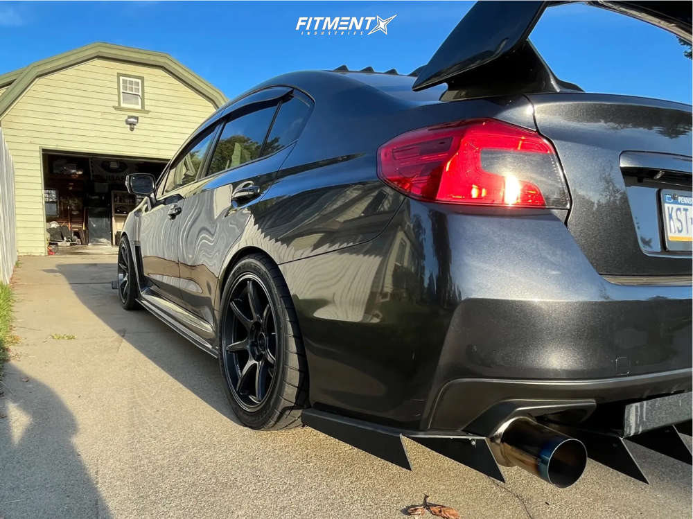2018 Subaru WRX STI Base with 18x9.5 Anovia Kano and Toyo Tires 265x35 on Coilovers | 2411515 ...
