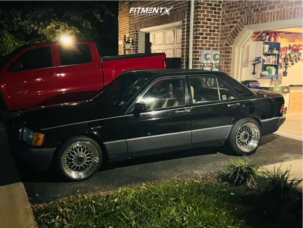 1993 Mercedes-Benz 190E 2.3 with 17x8.5 JNC Jnc004 and Lexani 205x35 on ...