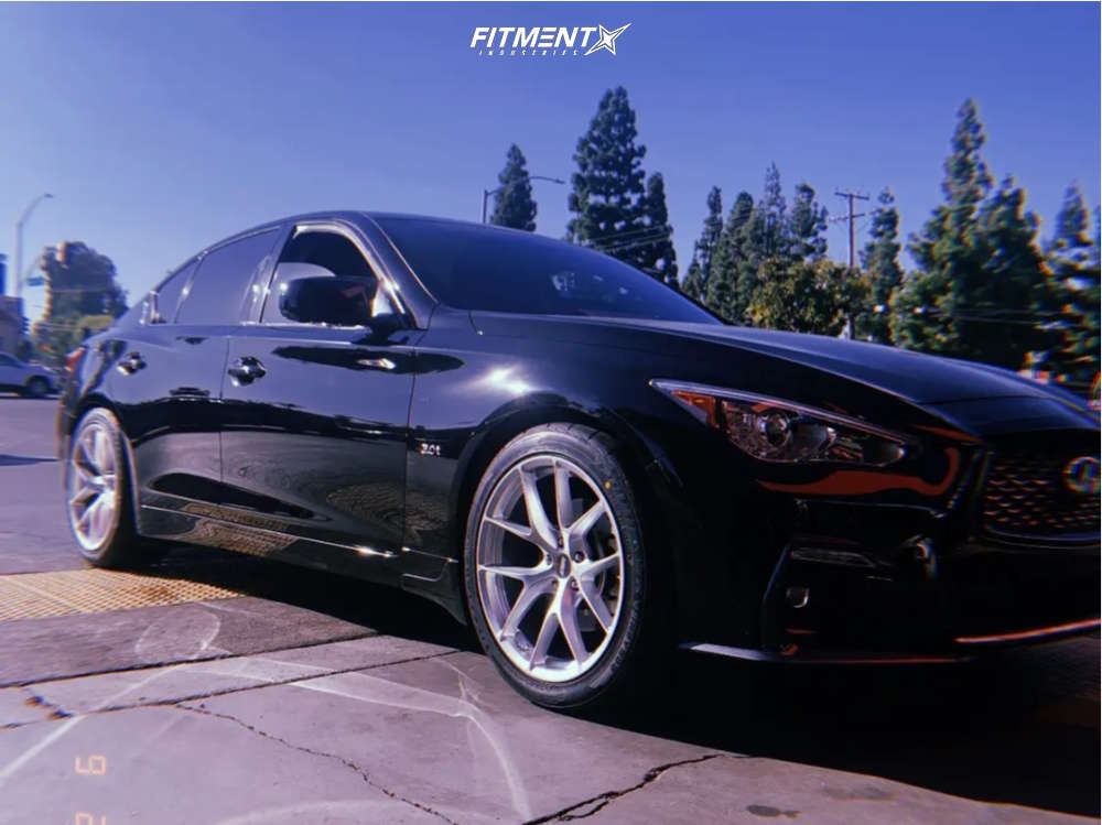 2019 INFINITI Q50 Signature Edition with 19x9.5 ESR Rf2 and Firestone ...
