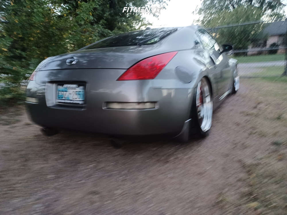 2008 Nissan 350Z Touring with 19x9.5 Work Meister S1 3p and Toyo Tires ...