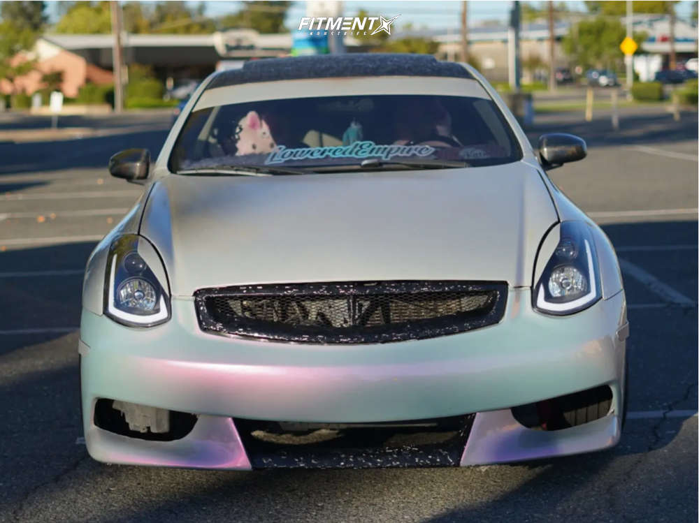 2004 INFINITI G35 Base with 19x9.5 Heritage Kokoro Monoc and ...