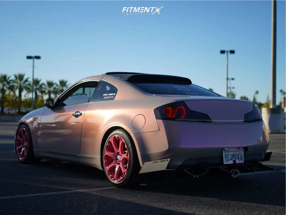 2004 INFINITI G35 Base with 19x9.5 Heritage Kokoro Monoc and ...