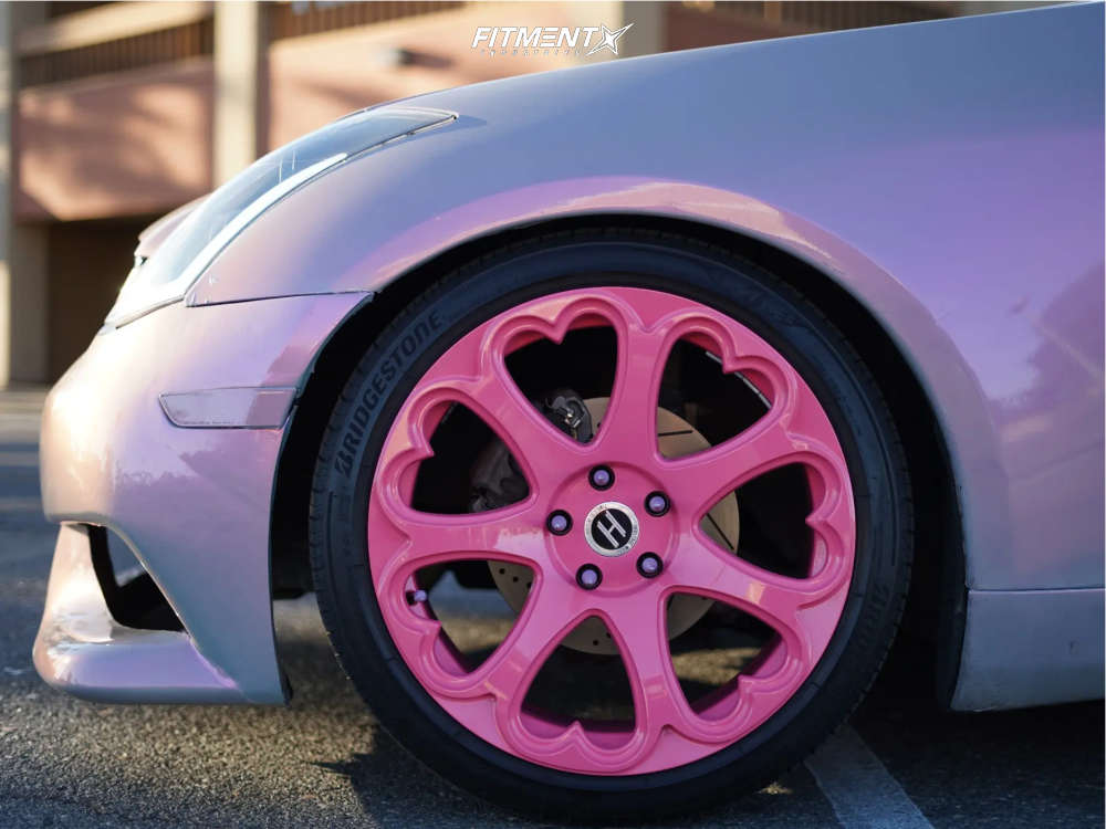 2004 INFINITI G35 Base with 19x9.5 Heritage Kokoro Monoc and ...