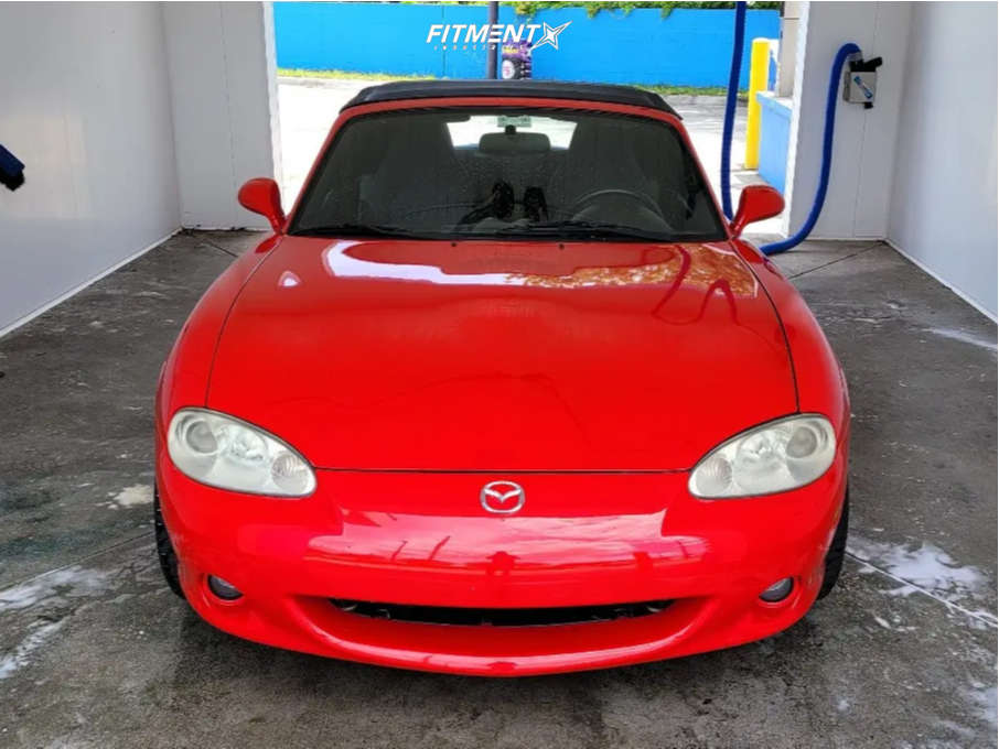 2004 Mazda Miata Base with 15x7.5 Konig Hypergram and Nitto 205x50 on ...