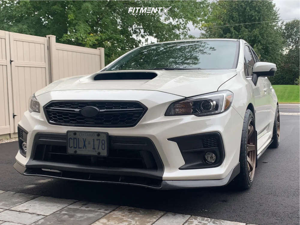 2021 Subaru WRX Sport-tech with 18x9.5 Superspeed Rf06rr and Firestone ...