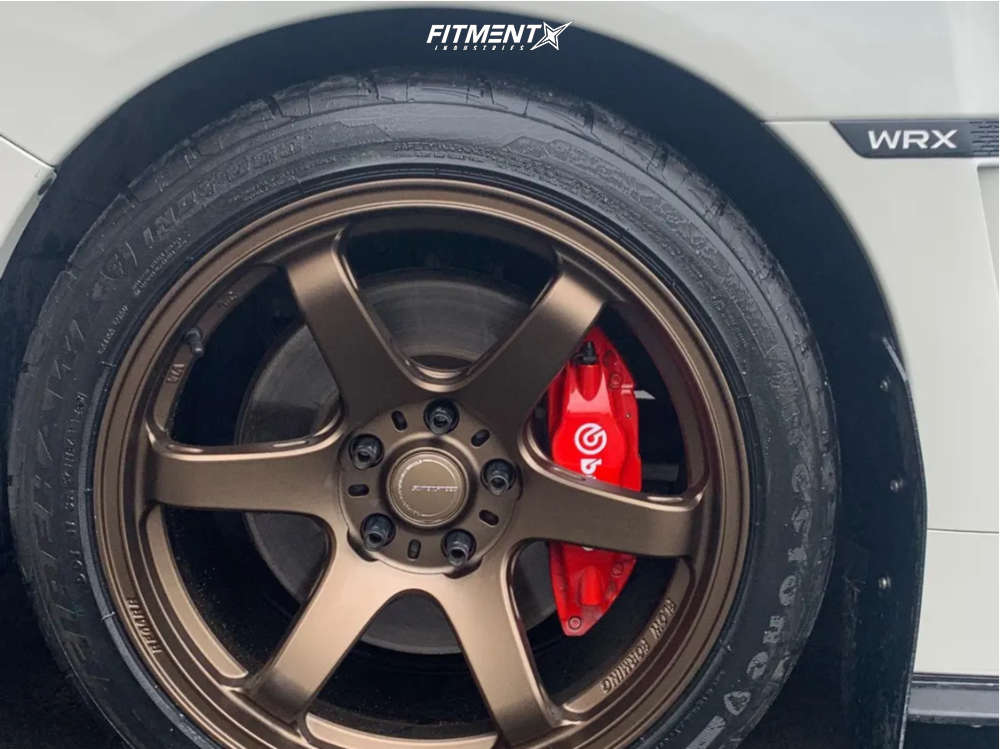 2021 Subaru WRX Sport-tech with 18x9.5 Superspeed Rf06rr and Firestone ...