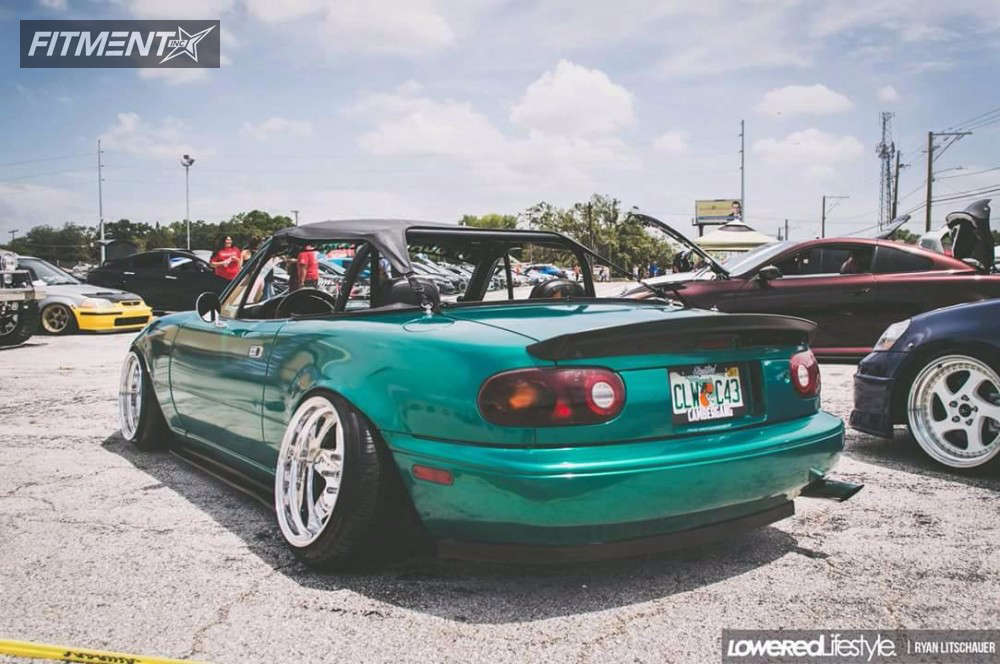 1996 Mazda MX-5 Miata Base with 16x9.5 CCW Classic 5 and Toyo Tires ...