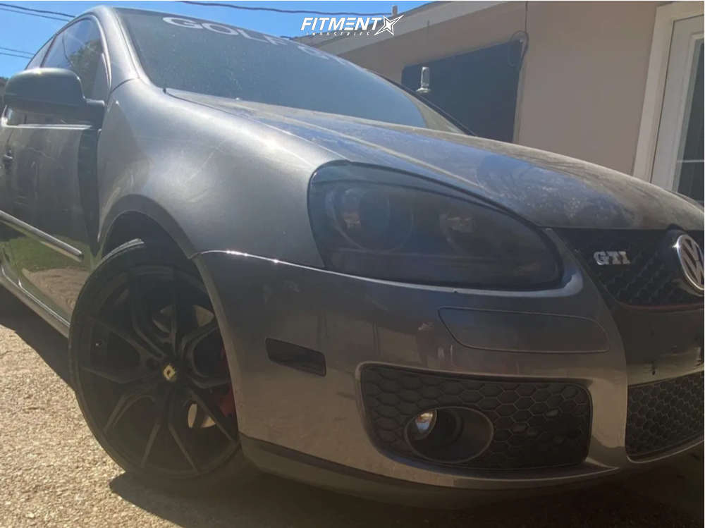 2009 Volkswagen GTI Base with 18x8 Drag Dr67 and Toyo Tires 225x40 on ...