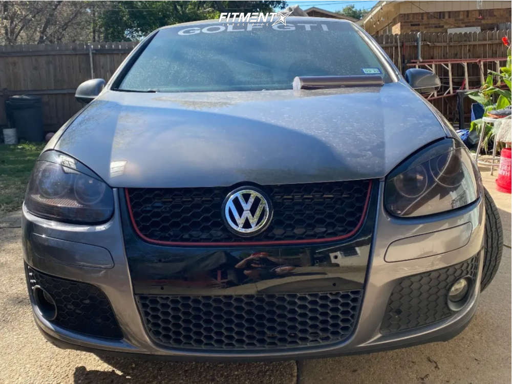 2009 Volkswagen GTI Base with 18x8 Drag Dr67 and Toyo Tires 225x40 on ...